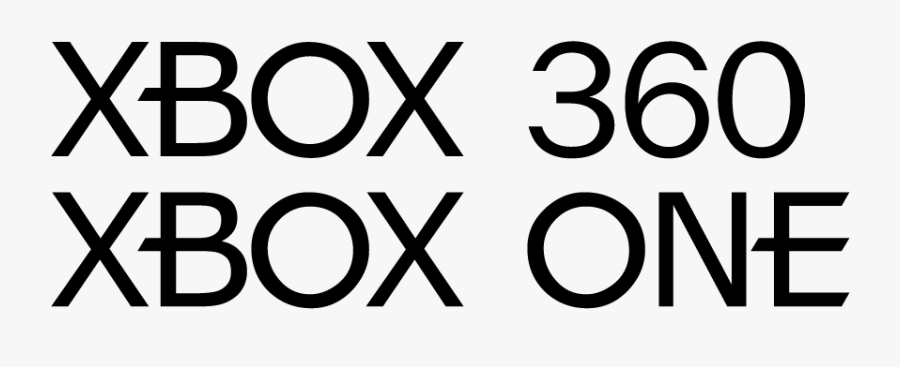 Xbox One - Xbox Font , Free Transparent Clipart - ClipartKey