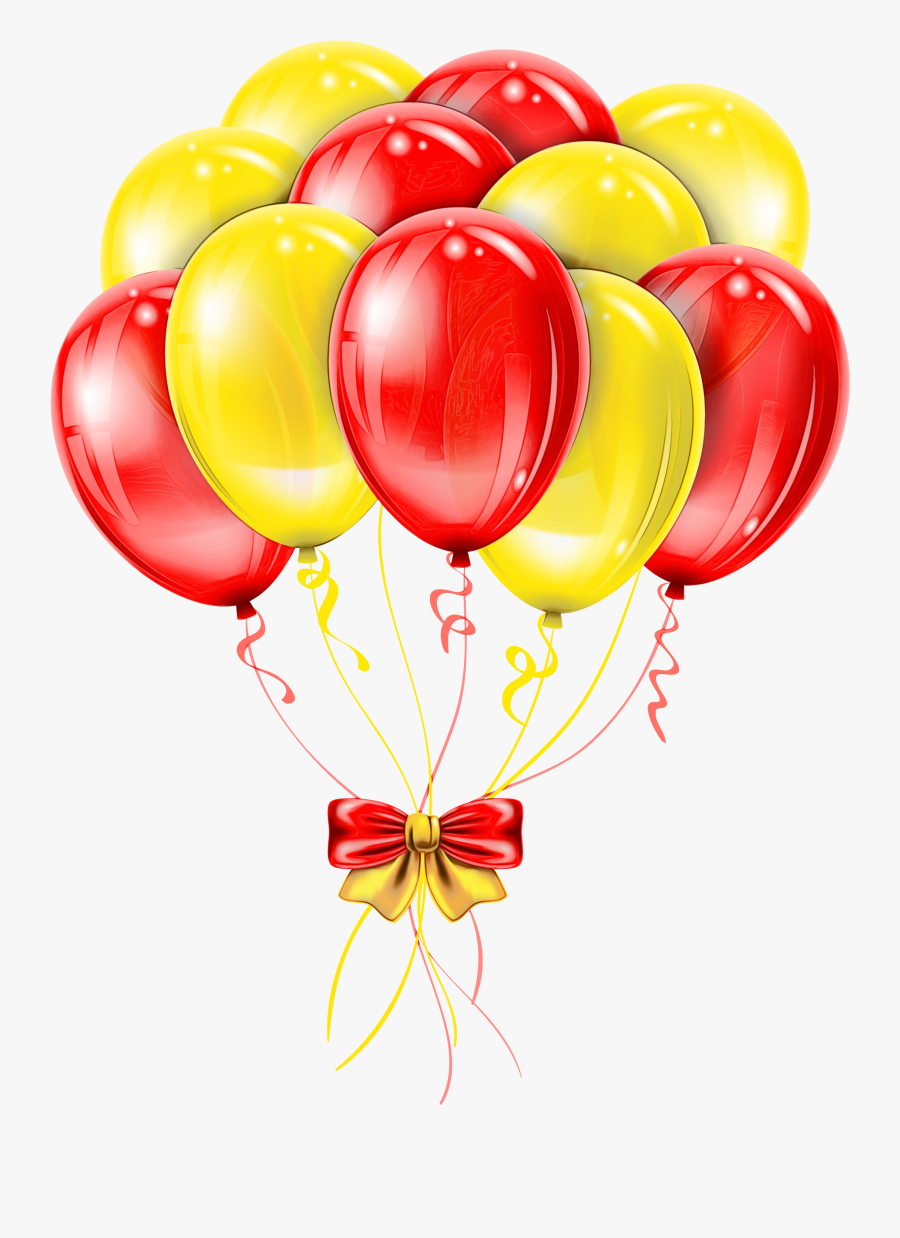 Transparent Balloon Elegant Balloons Clip Art Portable - Party Balloons ...