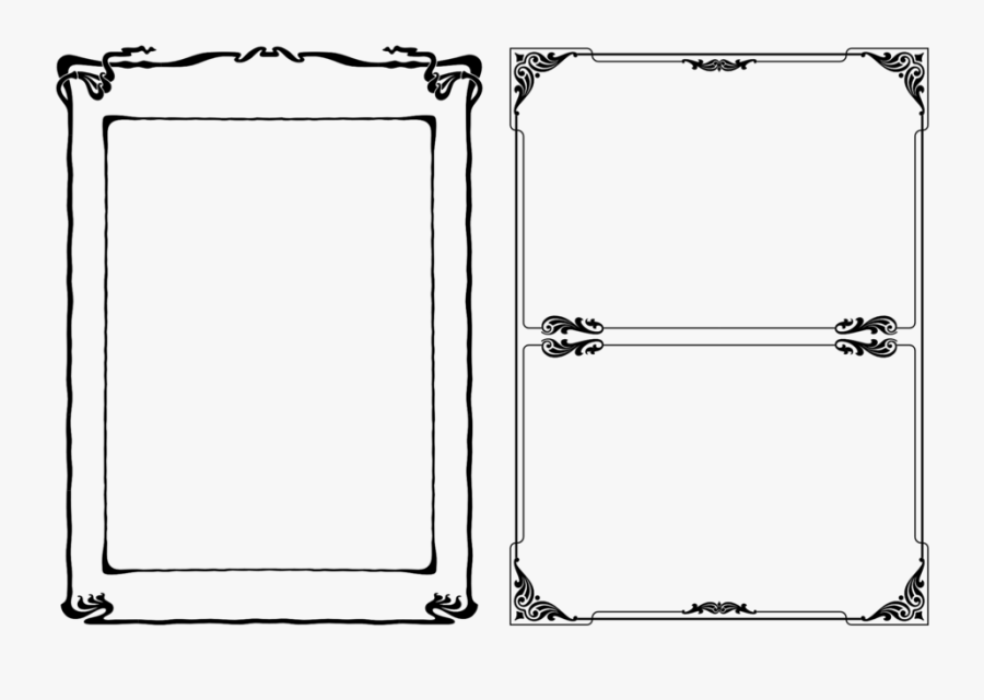 Decorative Borders Transparent Magic , Free Transparent Clipart ...