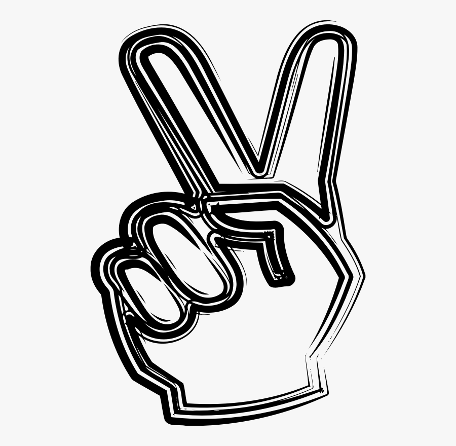 V Sign , Free Transparent Clipart - ClipartKey