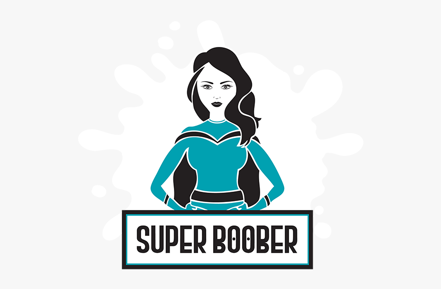 Super Boober - Illustration , Free Transparent Clipart - ClipartKey