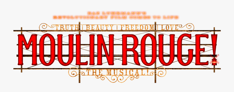Moulin Rouge Broadway Logo , Free Transparent Clipart - ClipartKey