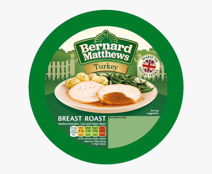 Bernard Matthews Turkey Roll , Free Transparent Clipart - ClipartKey