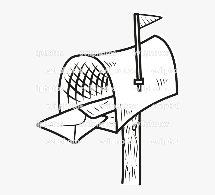 Mailbox Drawing Vector And Stock Photo - Technical Drawing , Free ...