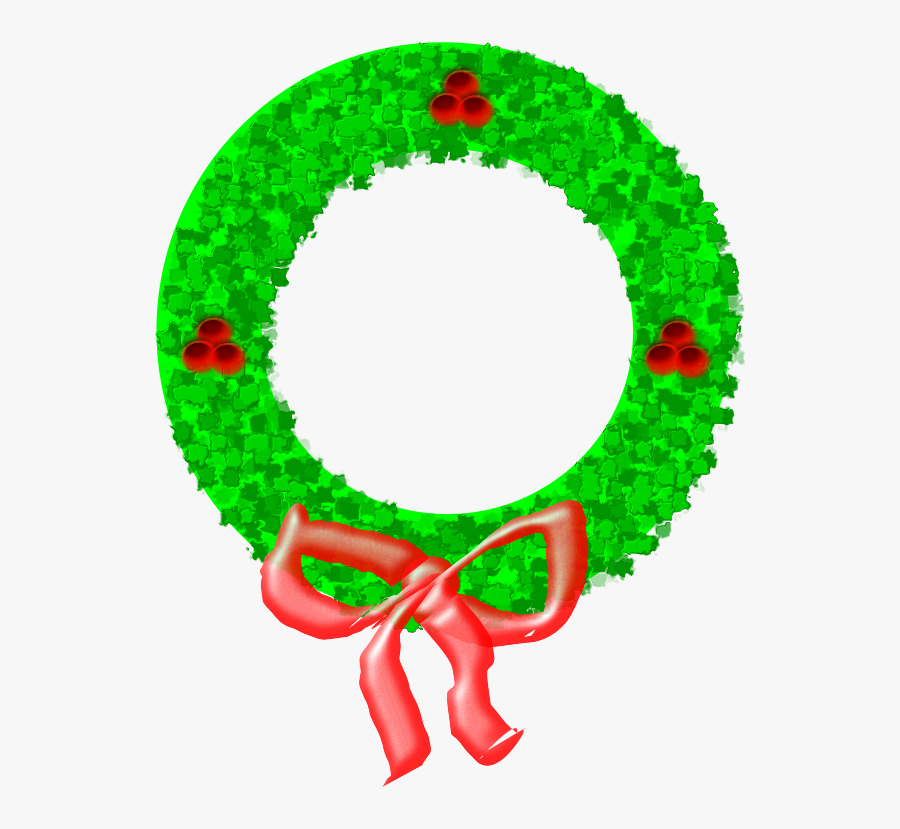 Christmas Wreath - Christmas Parole Vector Png , Free Transparent ...
