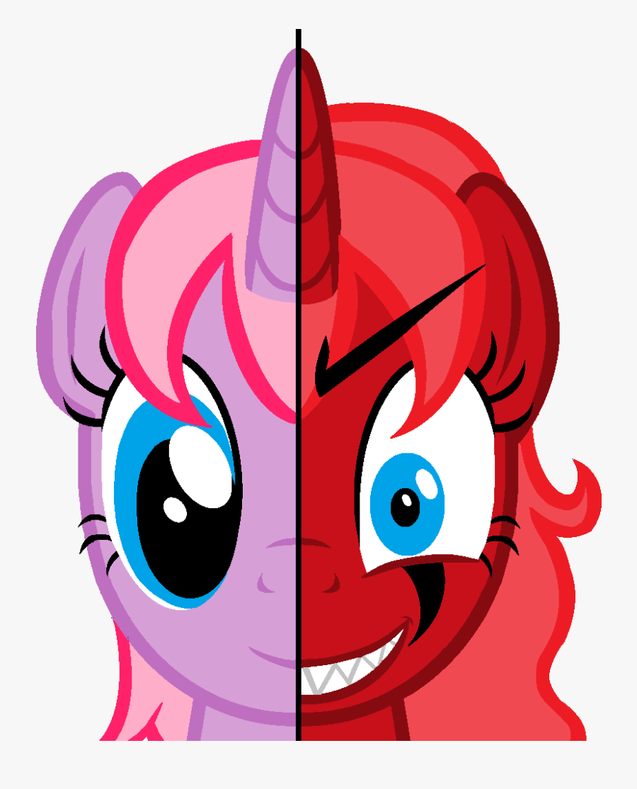 Split Personality By Lorettafox Split Personality By - Cartoon , Free ...