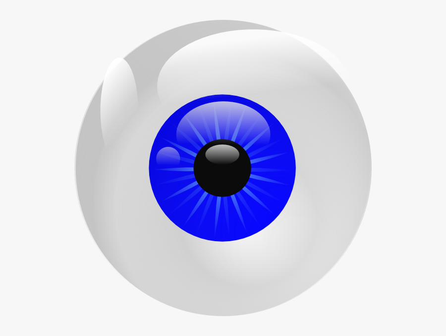 Vector Eyeball Blue Eye - Circle , Free Transparent Clipart - ClipartKey