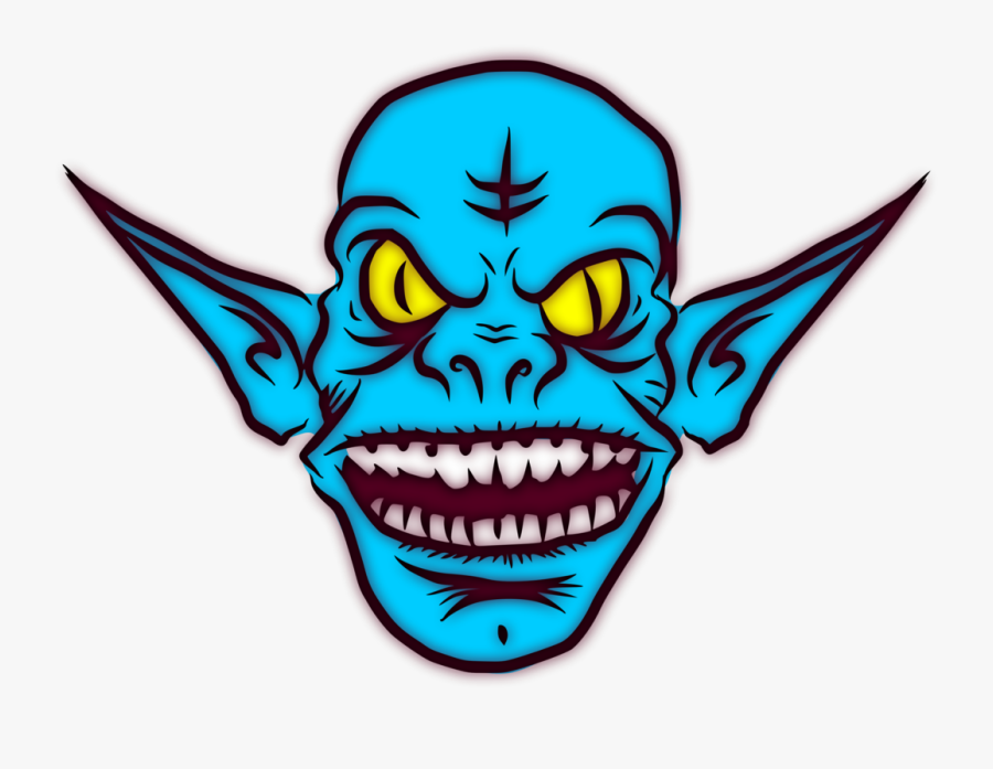 Head,skull,wing - Monsters Head , Free Transparent Clipart - ClipartKey