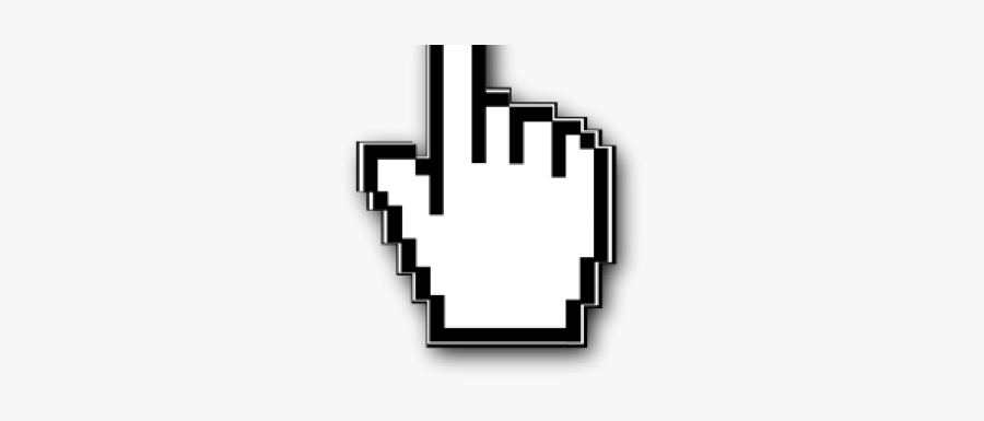 Mouse Cursor Click Clipart Png - Hand Mouse Arrow Png , Free ...