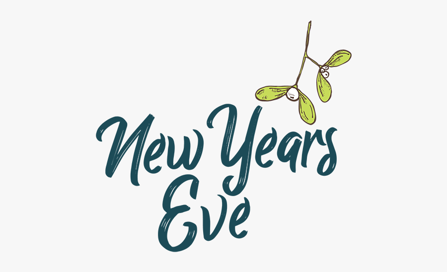 New Years Eve - Calligraphy , Free Transparent Clipart - ClipartKey