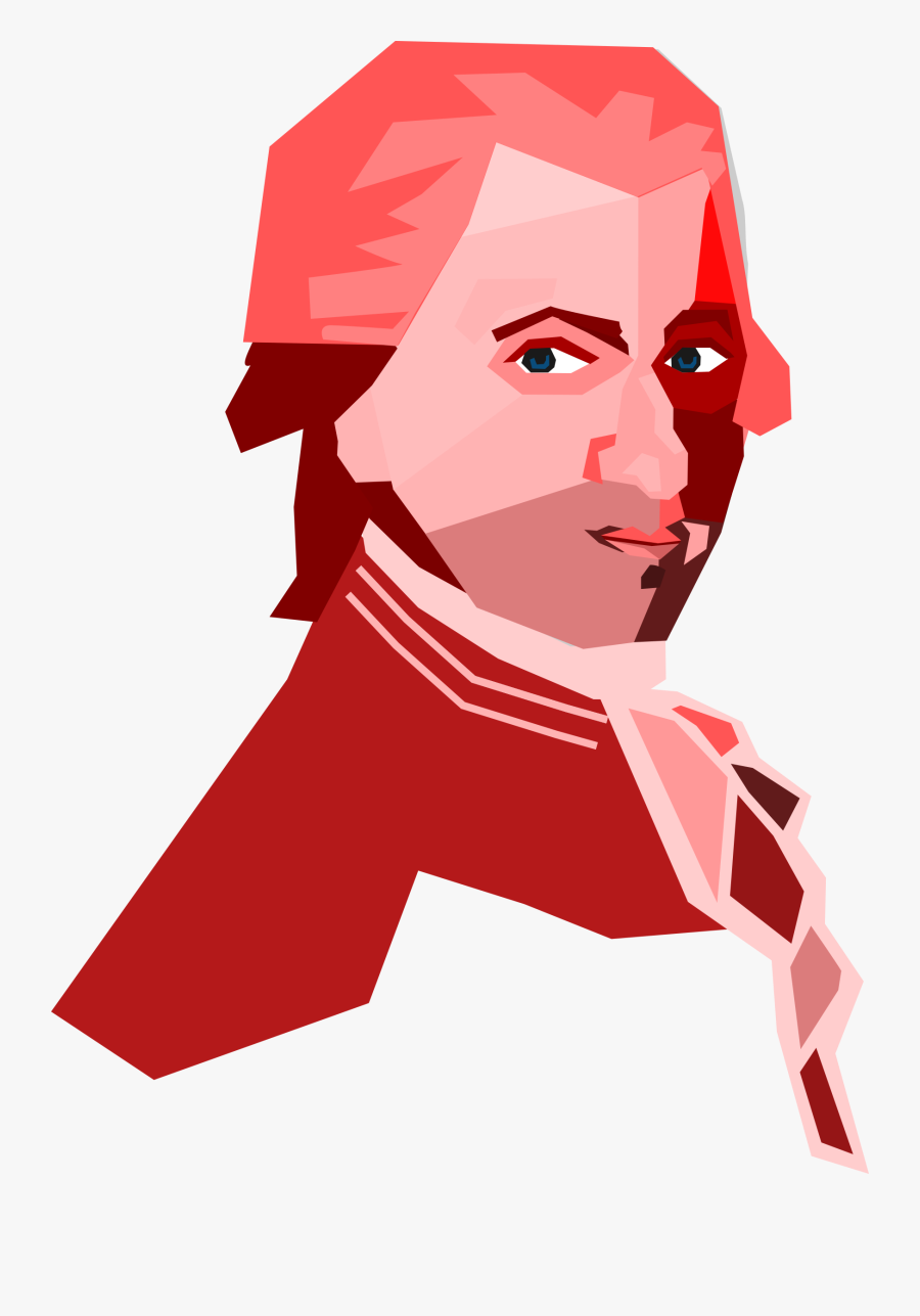 Clipart - Wolfgang Amadeus Mozart Png , Free Transparent Clipart ...