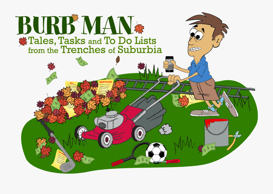 Burb Man - Cartoon , Free Transparent Clipart - ClipartKey
