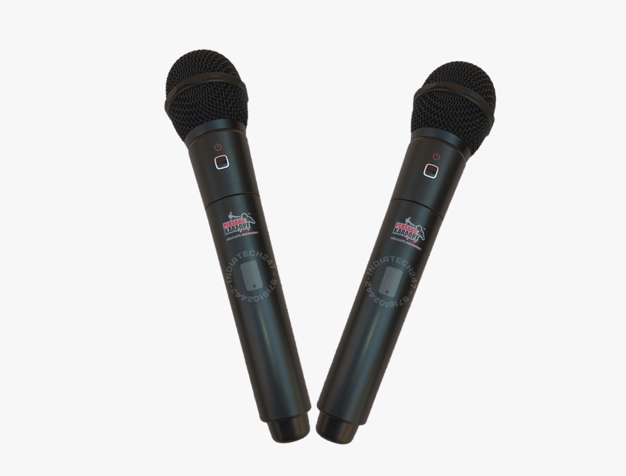 Dual Wireless Mic - Cylinder , Free Transparent Clipart - ClipartKey