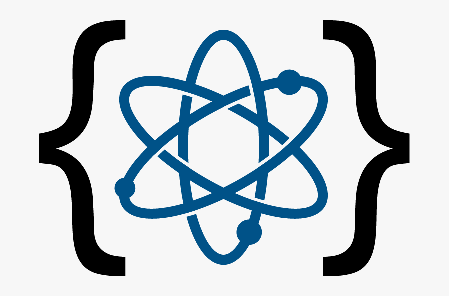 Footer Logo - Atom Logo Vector , Free Transparent Clipart - ClipartKey
