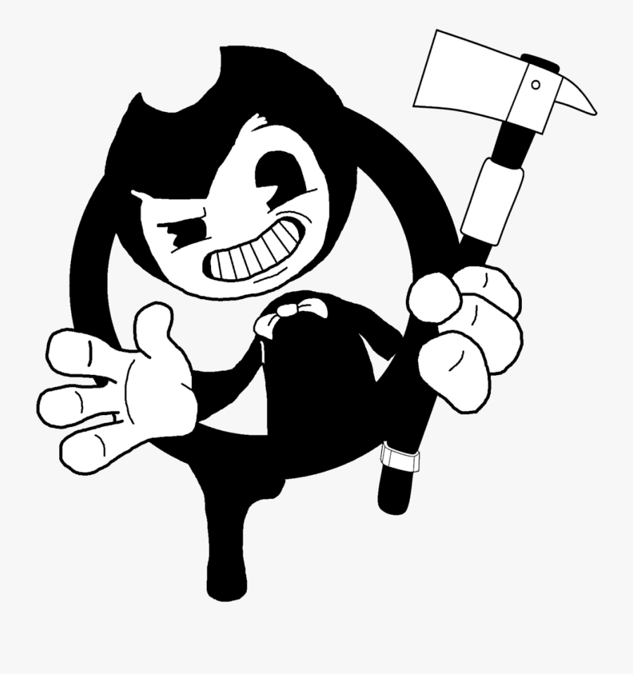 Bendy"s Holding An Axe By Stephen718 - Bendy With A Wrench , Free ...