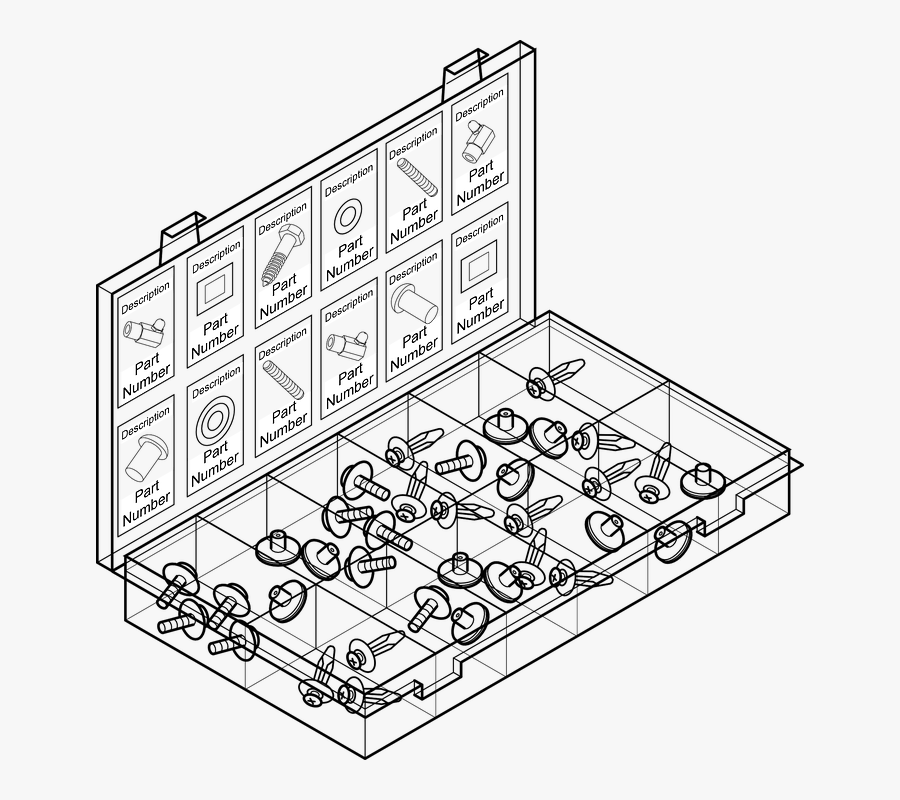 Container For Screws , Free Transparent Clipart - ClipartKey