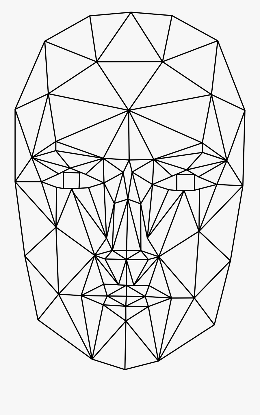 Clipart - Wireframe Head - Wireframe Head , Free Transparent Clipart ...