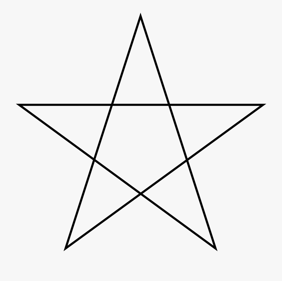 Star Polygon 5-2 - Pentagram Math , Free Transparent Clipart - ClipartKey