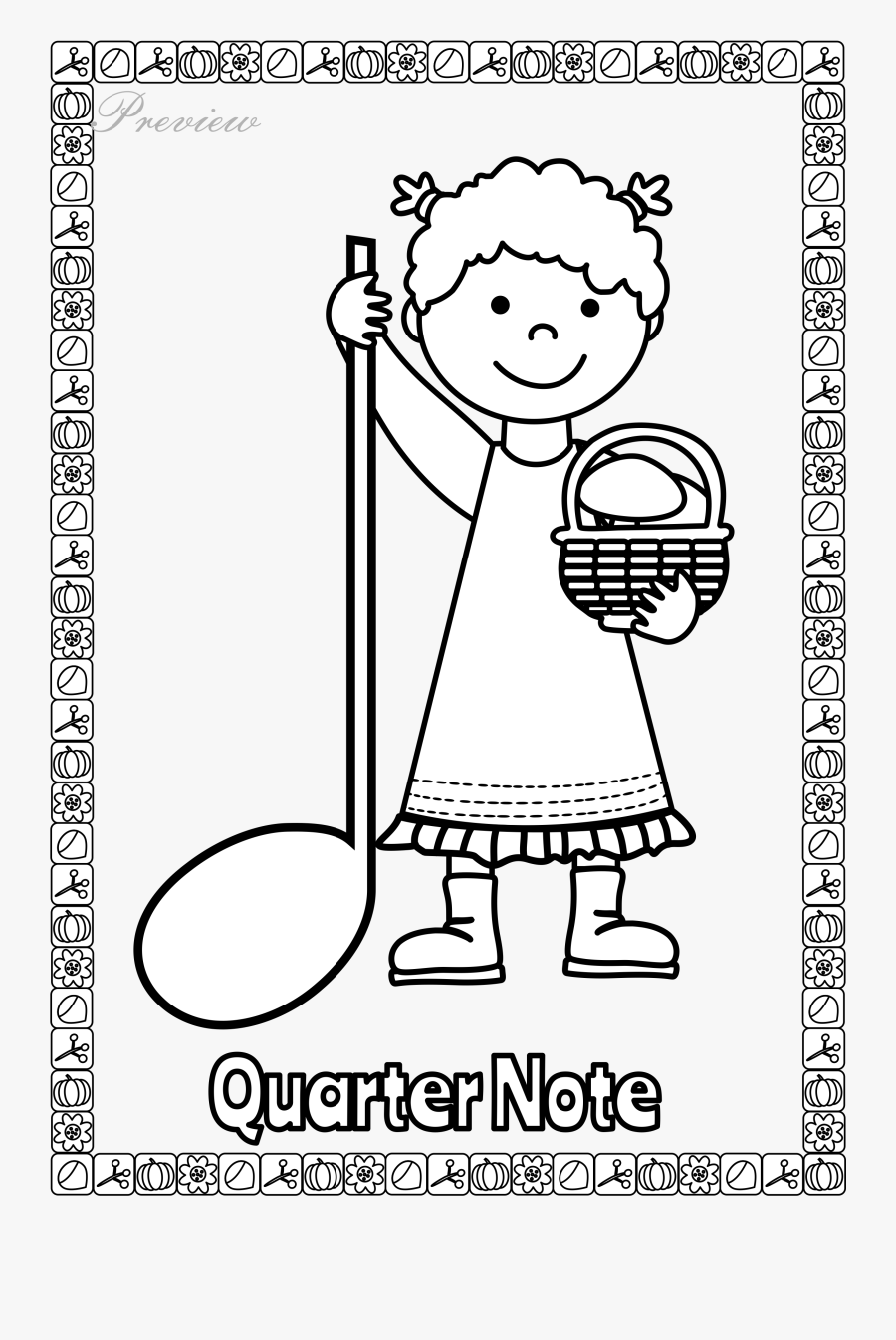 Quarter Drawing Printable , Free Transparent Clipart - ClipartKey