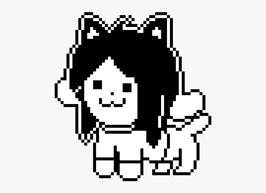 Temmie Sprite Png - Temmie Sprite , Free Transparent Clipart - ClipartKey