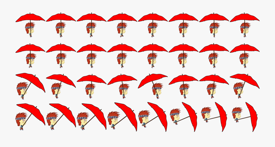 Sprite Sheet Png Walking , Free Transparent Clipart - ClipartKey