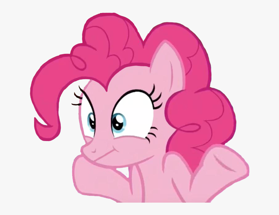 Transparent Shrugging Pinkie Pie [reupload With Improvements - Mlp ...
