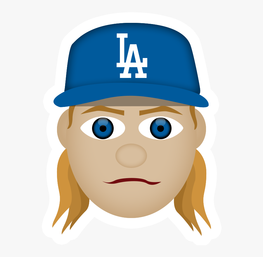 Dodgers Player Emoji Clipart , Png Download - Dodgers Players Emoji ...