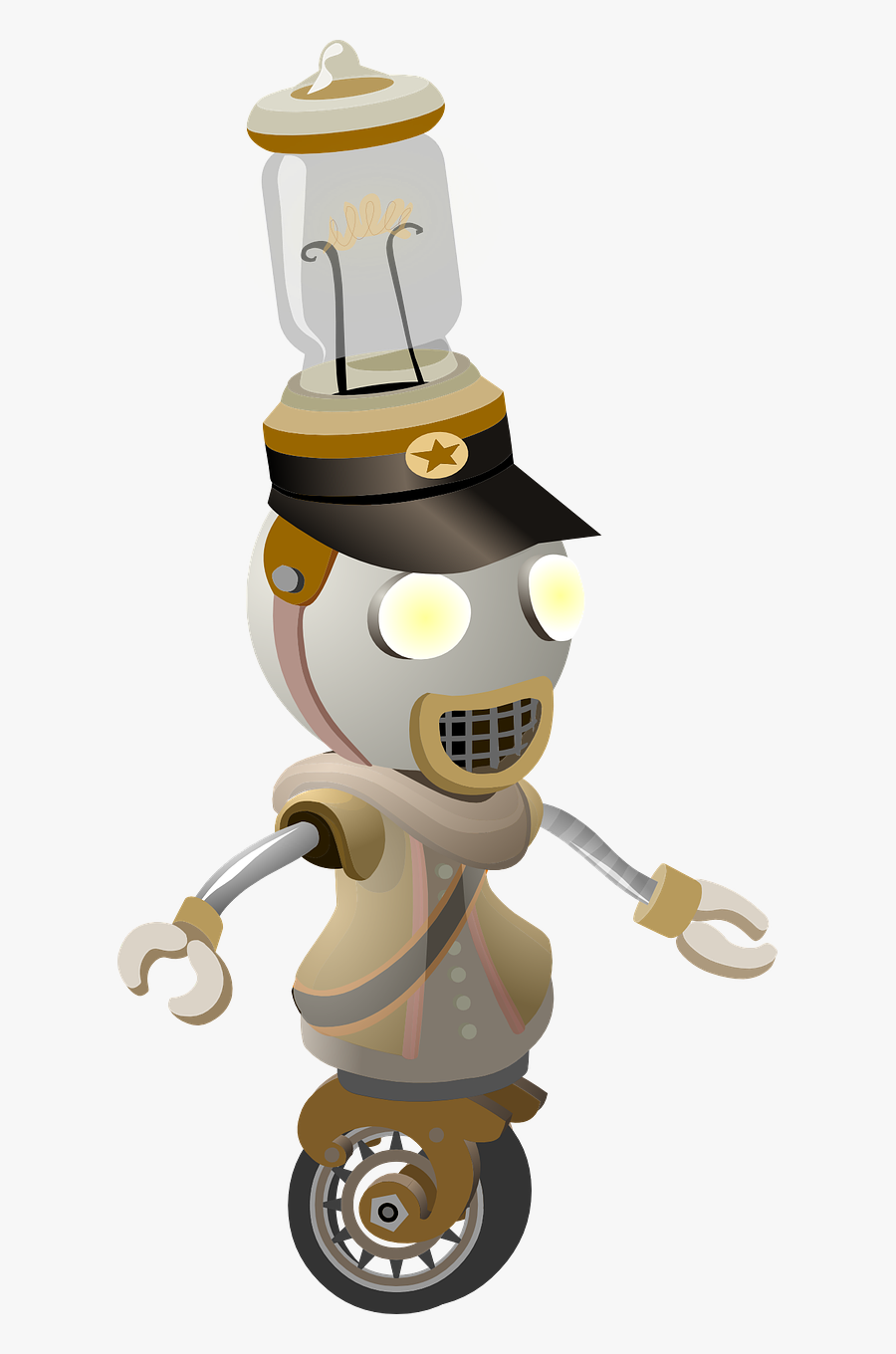 Toy Robot Wheel - Vector Graphics , Free Transparent Clipart - ClipartKey