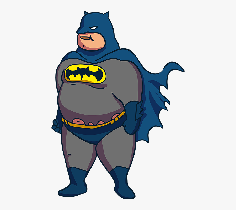 Fat Batman Png , Free Transparent Clipart - ClipartKey