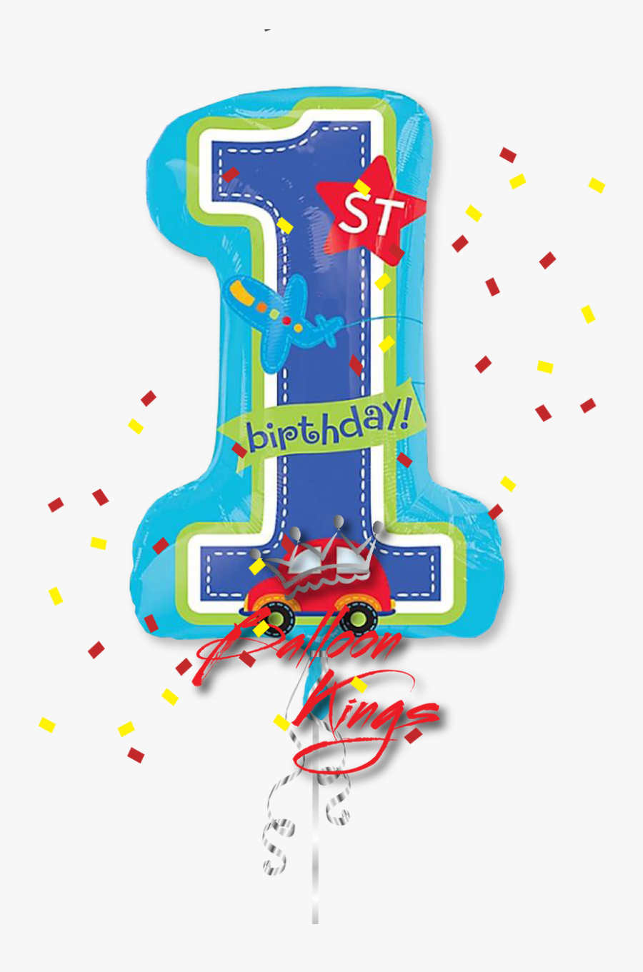 1st Number Png - 1st Birthday Vector Png , Free Transparent Clipart ...