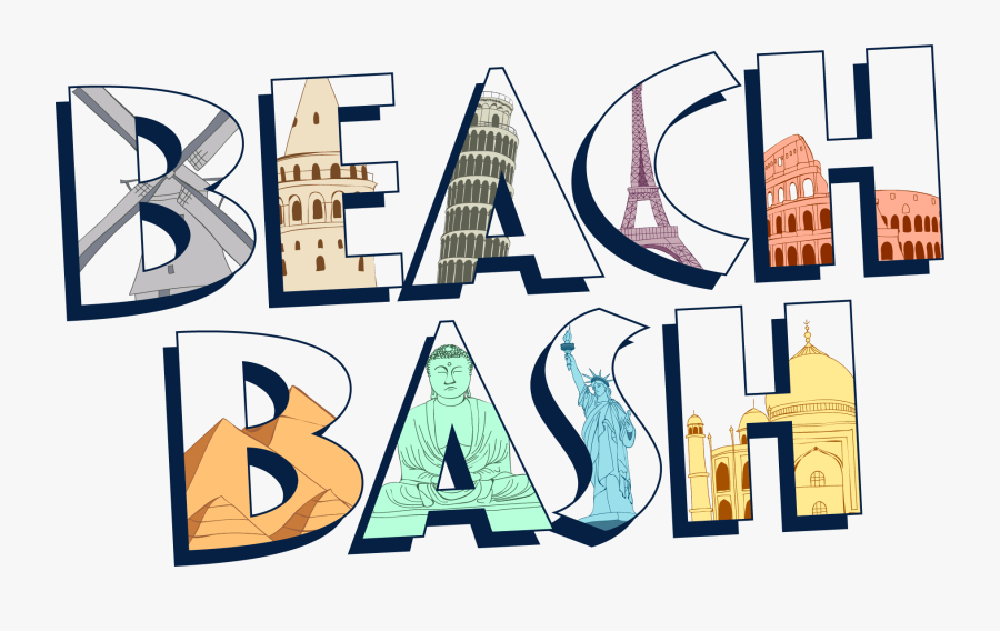 Beach Bash - Graphic Design , Free Transparent Clipart - ClipartKey