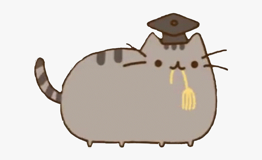 Cat Graduation Graduate Pusheencat Pusheen Freetoedit - Pusheen The Cat ...