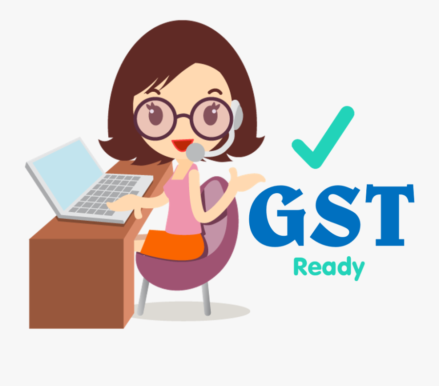 Gst Clipart Transparent - Customer Service Representative Cartoon ...