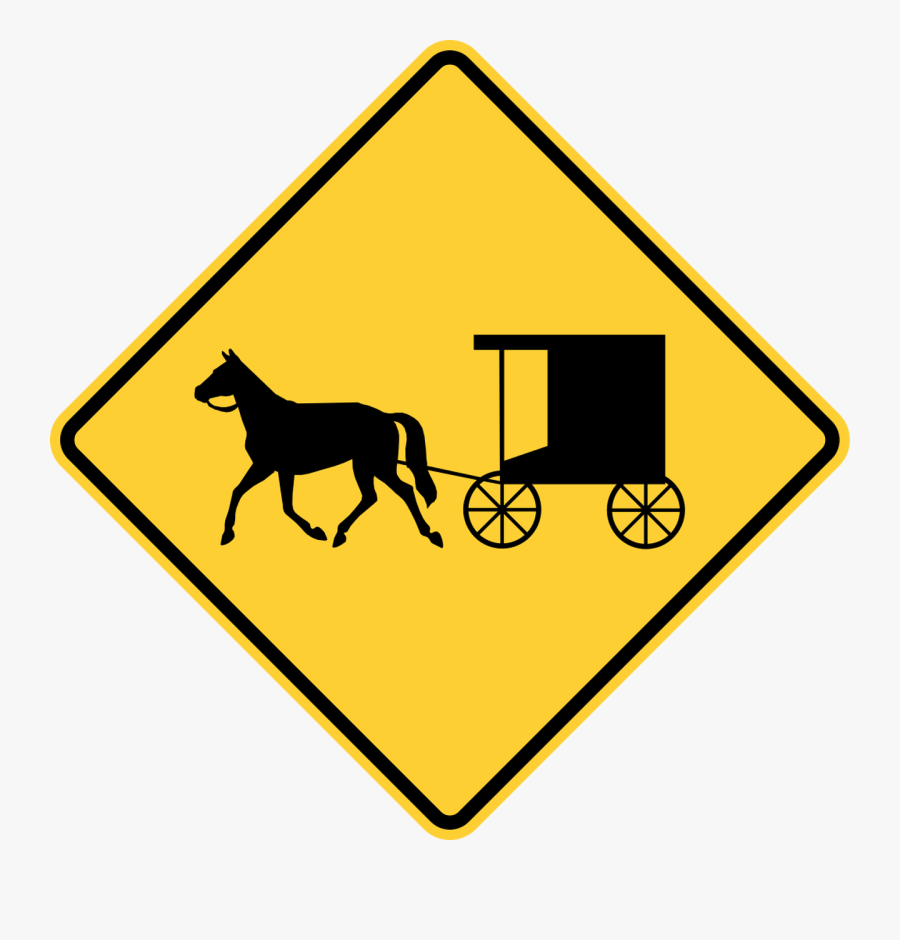 W11-14 Amish Symbol Sign - Oamaru , Free Transparent Clipart - ClipartKey