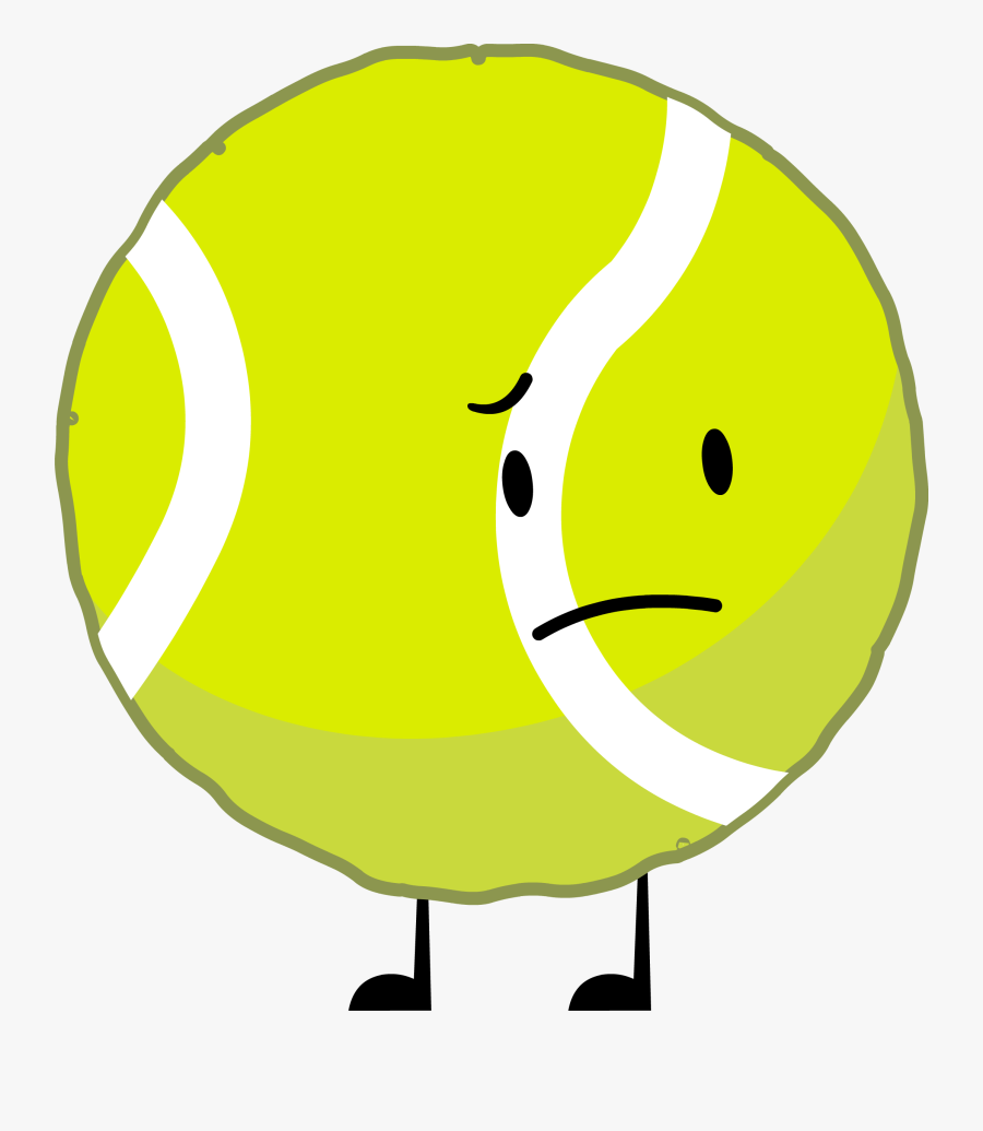 Tennis Ball Clipart Bfdi - Snapchat Iconfinder , Free Transparent ...