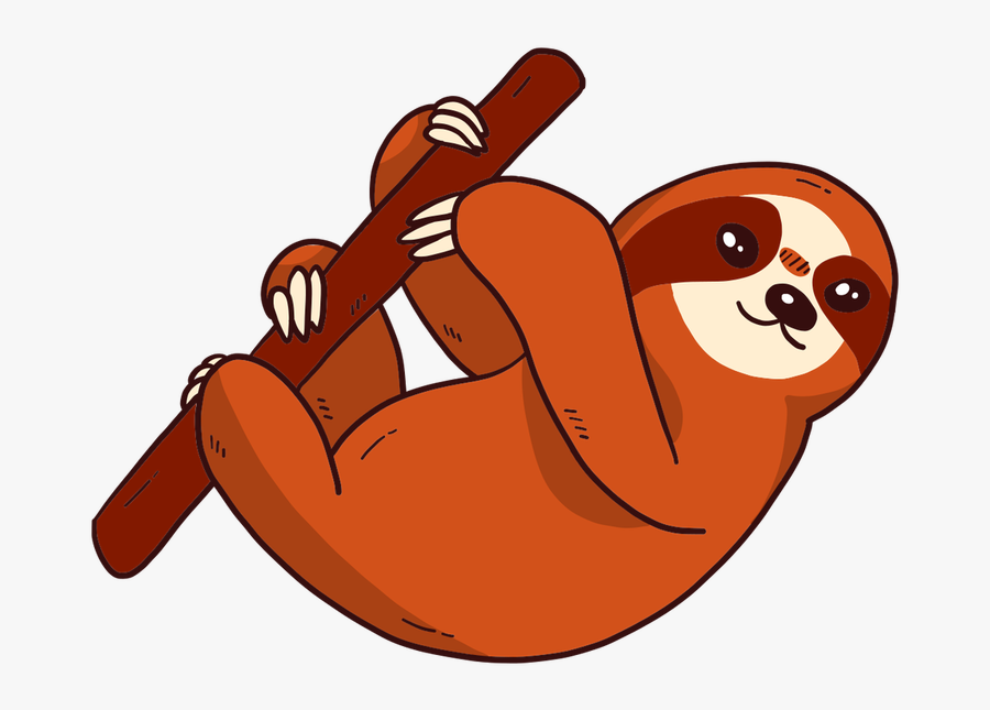 Cute Sloth Png , Free Transparent Clipart - ClipartKey