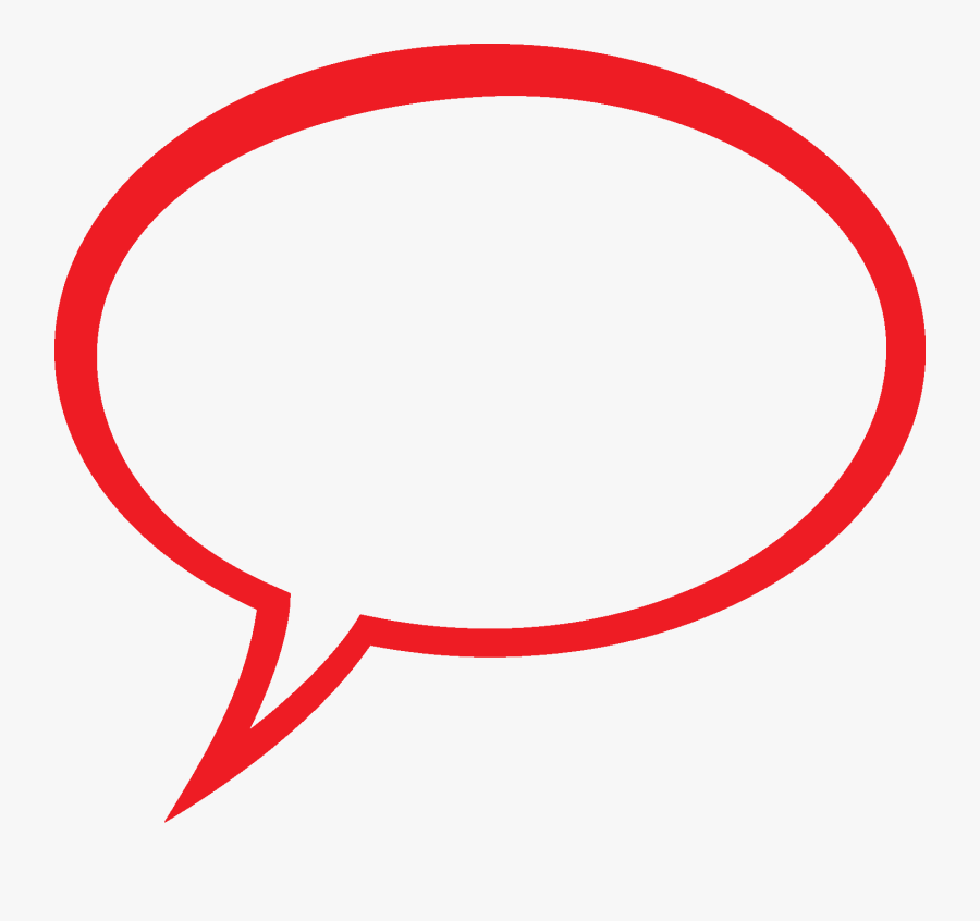 Speech Bubbles Speech Bubble Clipart Kid - Red Speech Bubble Png , Free ...