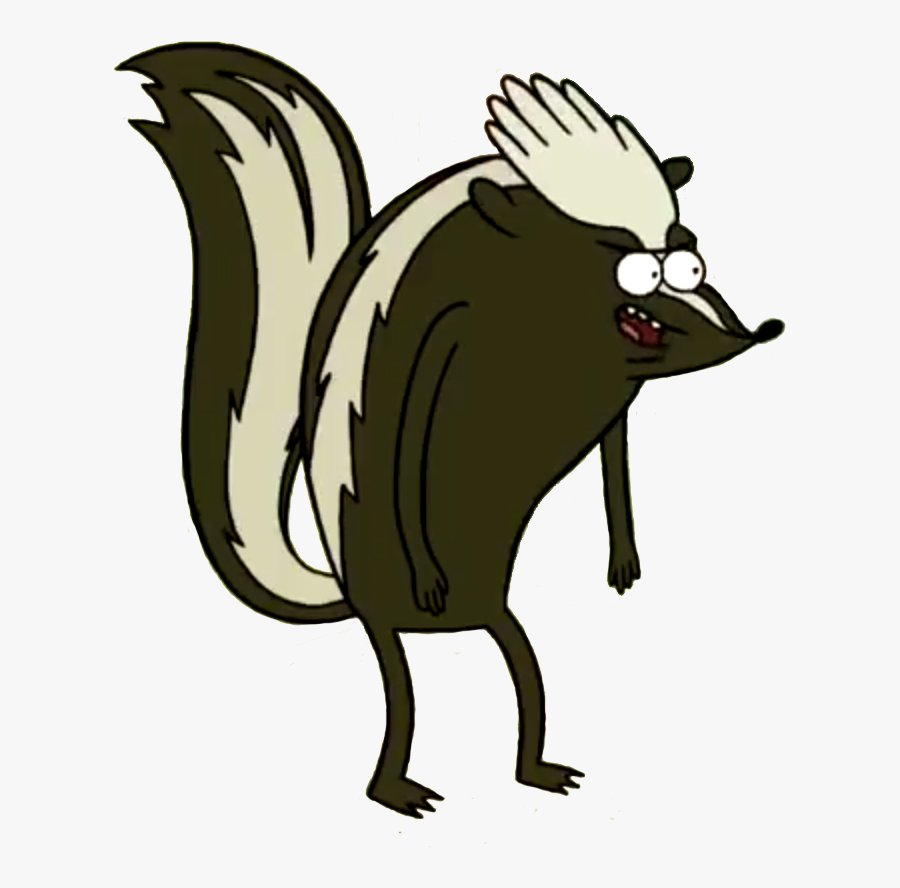 Were Skunk Regular Show Clipart , Png Download - Regular Show Skunk ...