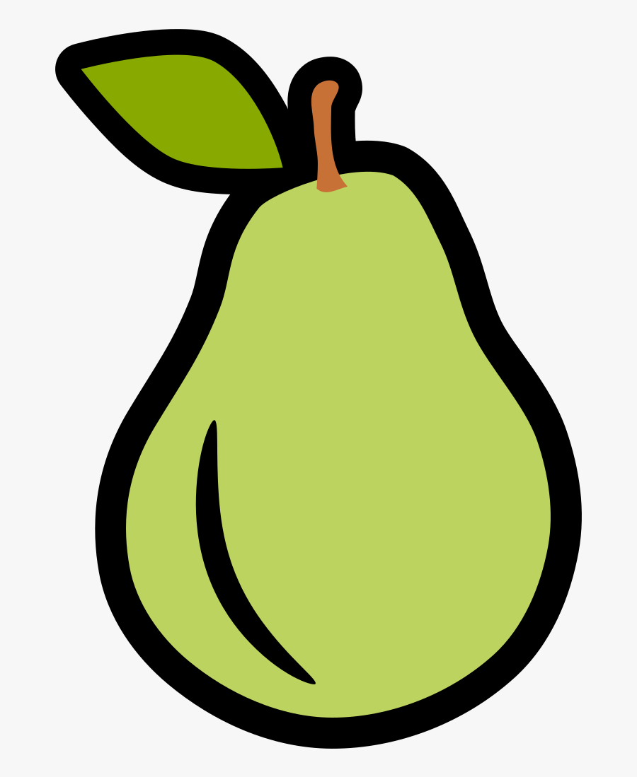 Clip Art Fresh Fruit Iconset Alex - Pear Icon , Free Transparent ...