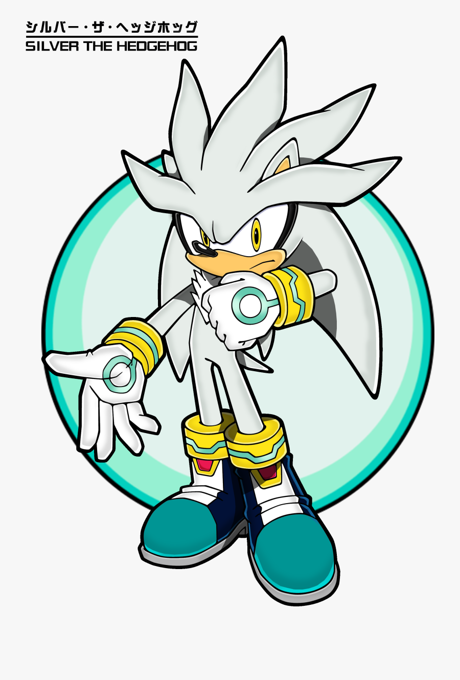Sonic The Hedgehog Clipart Channel - Silver The Hedgehog Artwork , Free ...