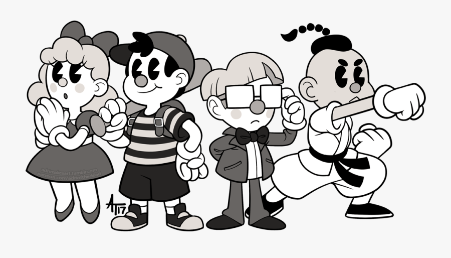 Completed Toony Style Commission For Of The Four Main - 1930s Cartoon ...