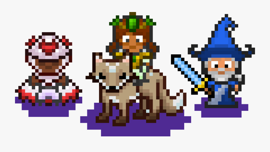 8 Bit Rpg Character , Free Transparent Clipart - ClipartKey