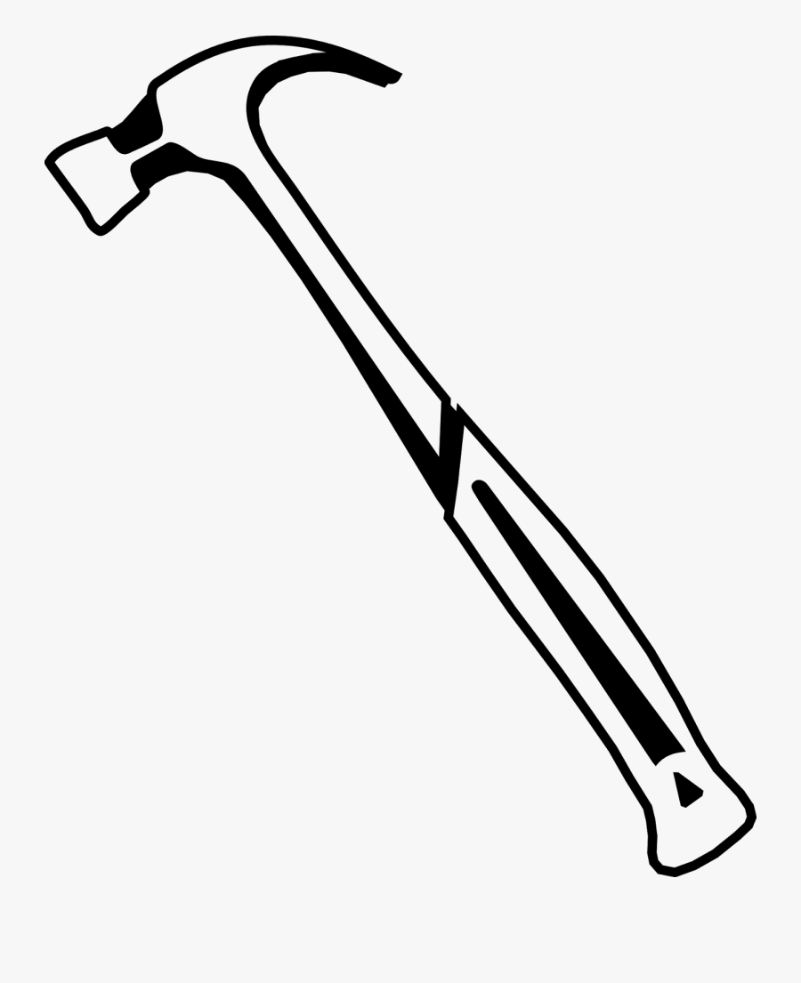Clip Art Drawing Hammer - Cartoon Hammer Tool Drawing , Free ...
