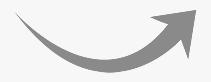 Curved Arrow Clipart - Curved Arrows Grey , Free Transparent Clipart - ClipartKey