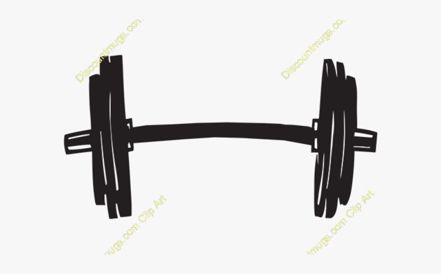 Transparent Lifting Weights Png - Weight Bar Clip Art , Free ...
