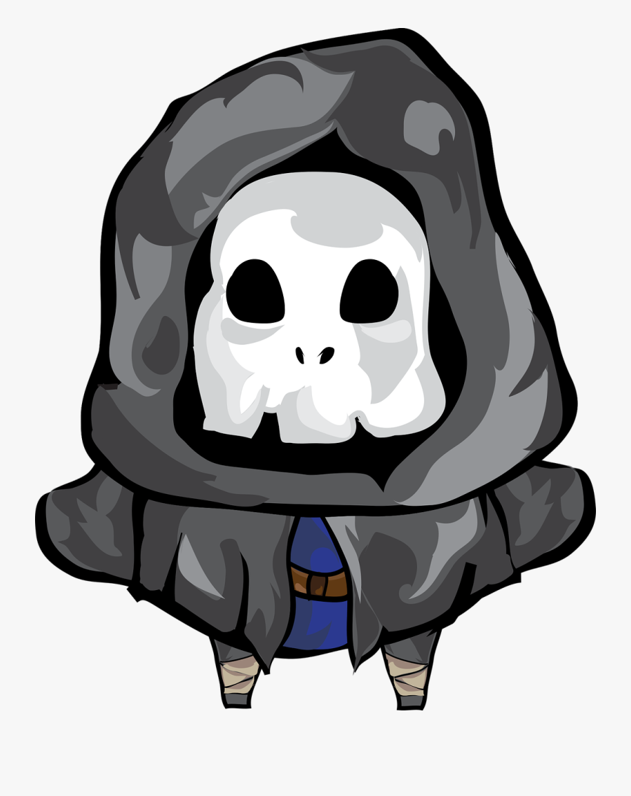 Head,skull,fictional Character - Free Game Art Character Png , Free ...