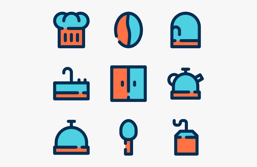 Clip Art Kitchen Vector , Free Transparent Clipart - ClipartKey