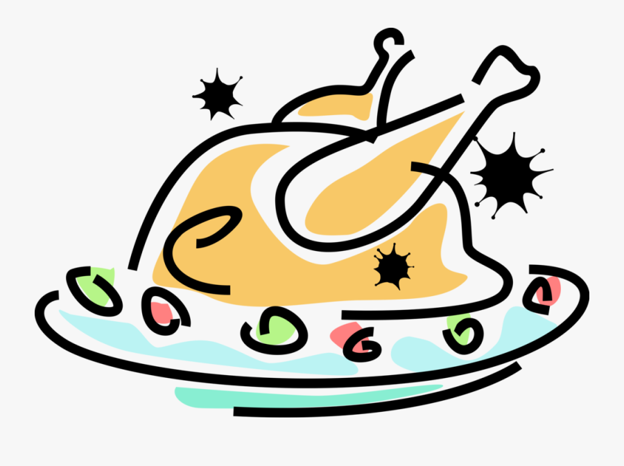 Dinner Vector Roast , Free Transparent Clipart - ClipartKey