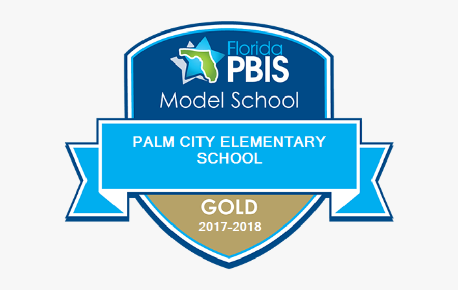Pbis Gold School Ribbon - Florida Pbis Model School , Free Transparent ...