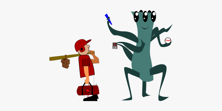 Alien Sports Fan Getting Autograph Vector Clip Art - Clipart Alienígena ...